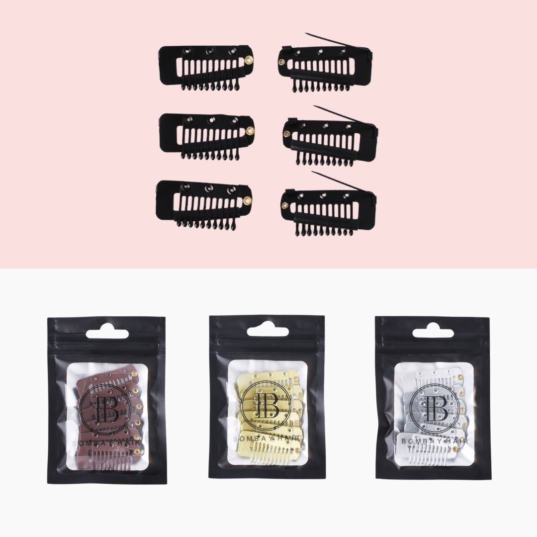 Bridal Veil | Chunni/Dupatta/Hijab Clips (Safety Pin) – BOMBAY HAIR