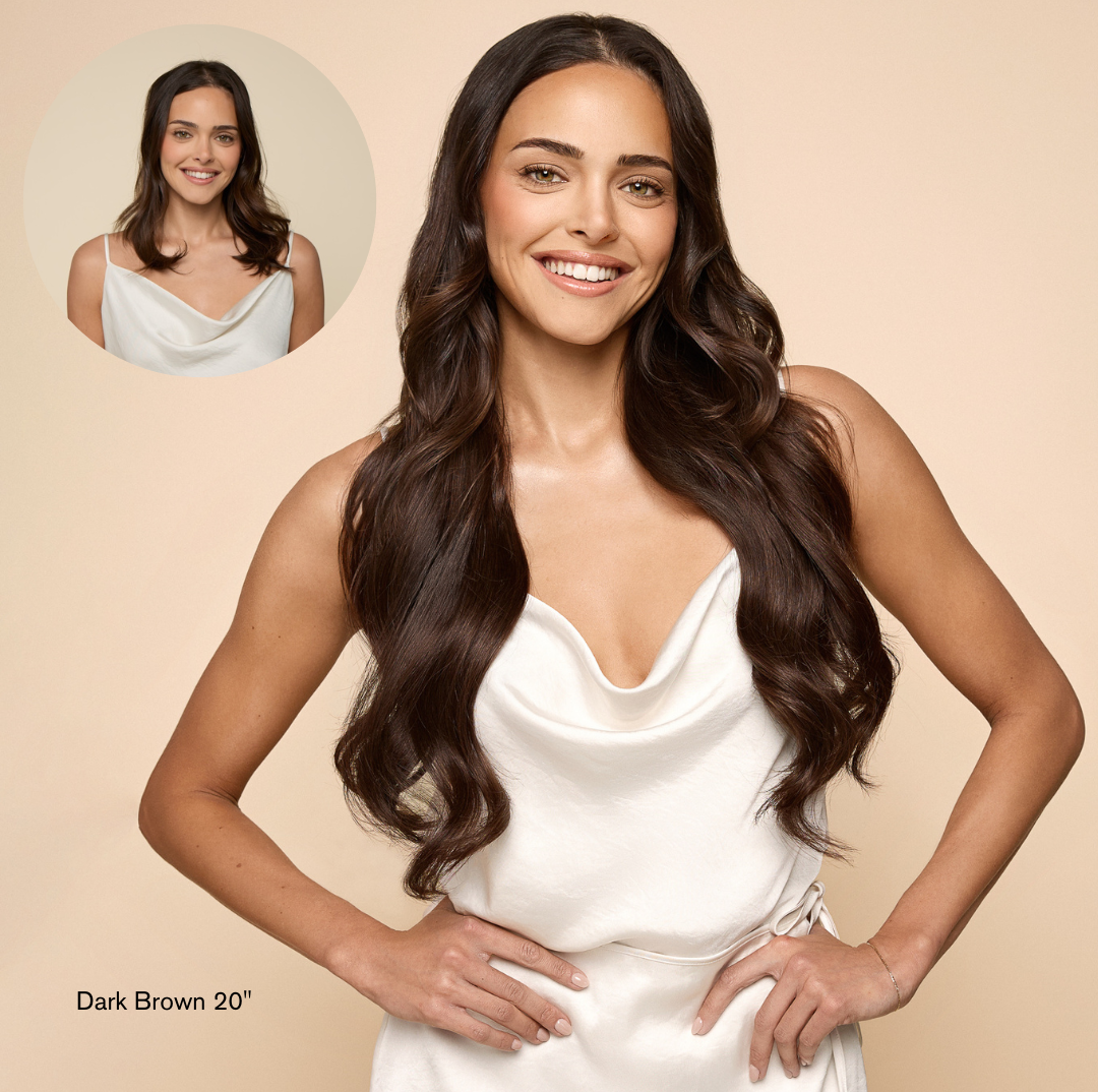 Dark Brown (2A) 20" 220g – BOMBAY HAIR