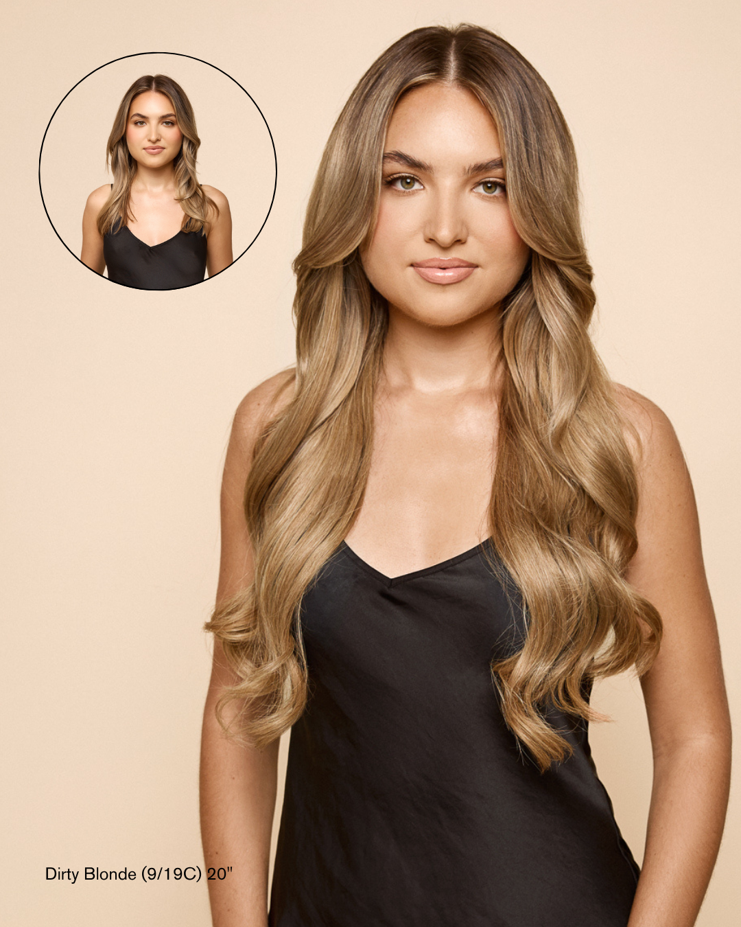 Dirty Blonde (9/19C) Seamless – BOMBAY HAIR